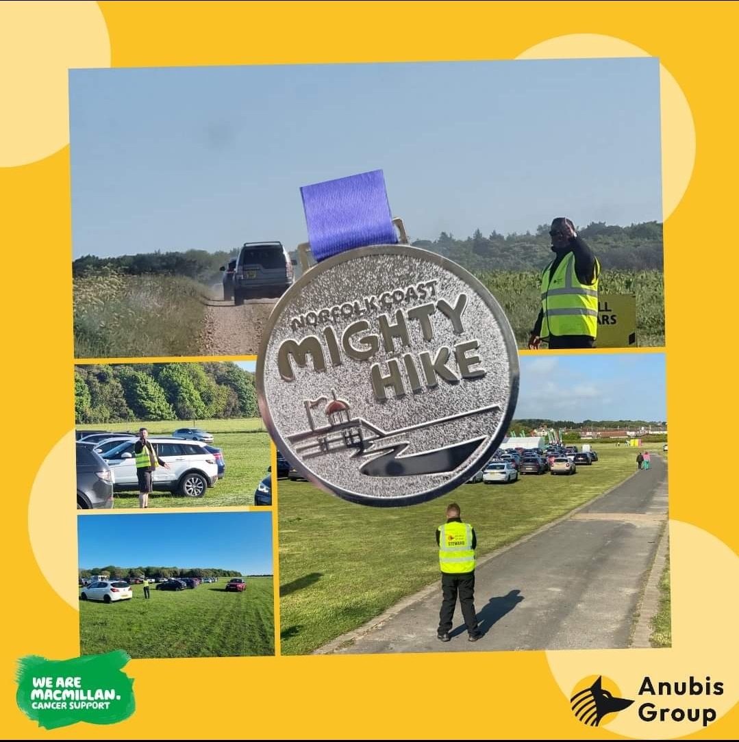 MacMillan Cancer support network | Security Services UK | Anubis Group
