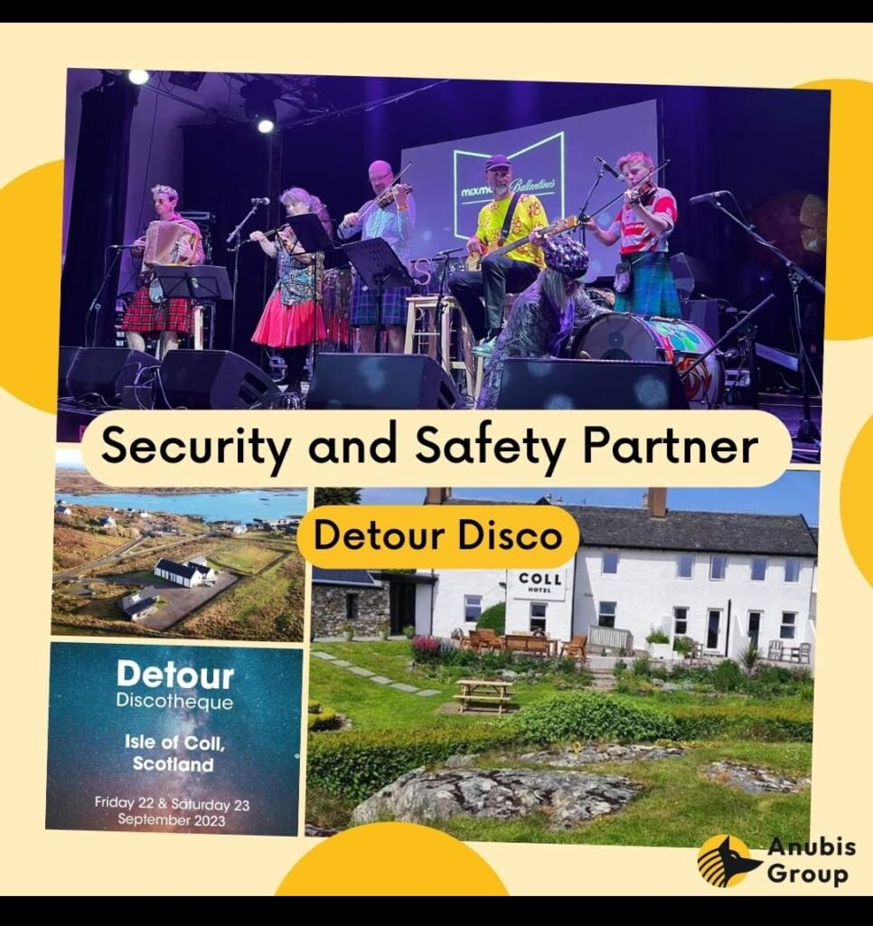 Detour Disco! | Security Services UK | Anubis Group